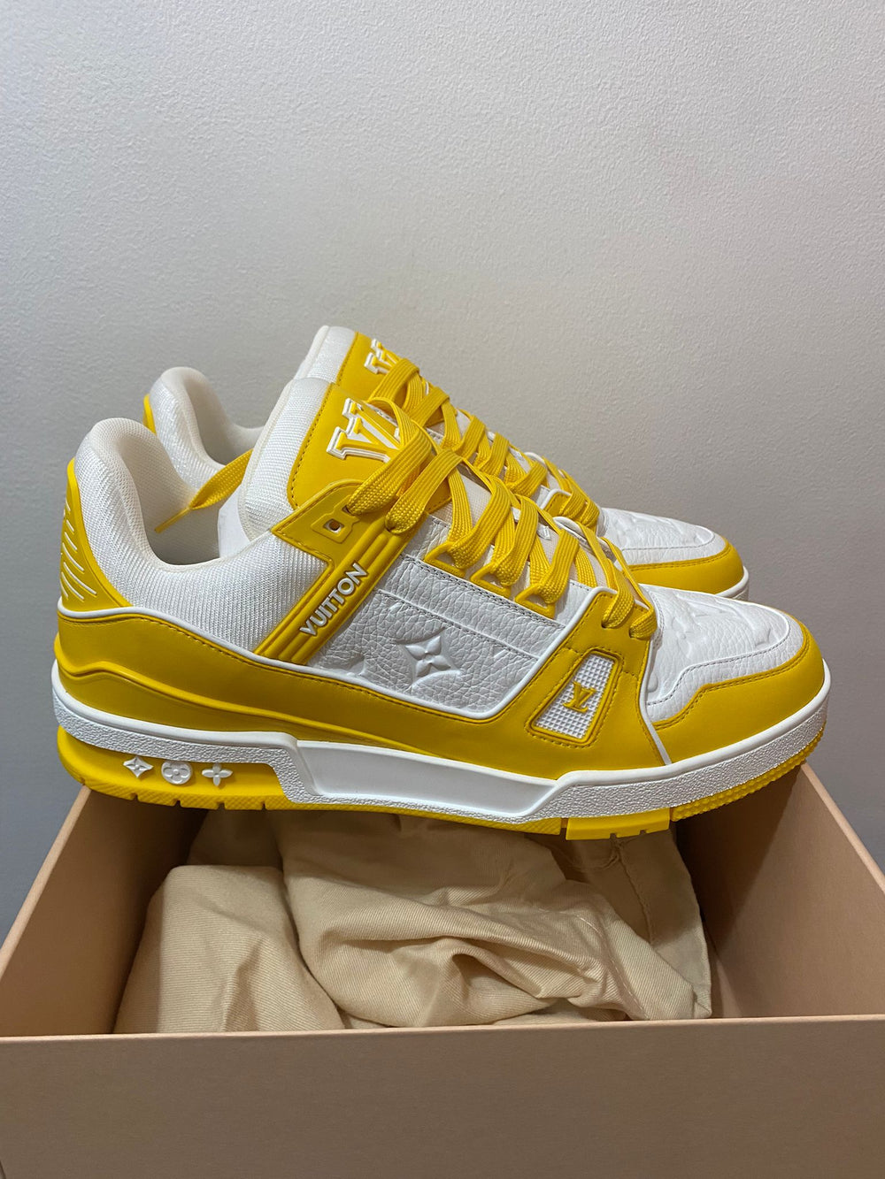 Louis Vuitton LV Trainer Sneaker Yellow
