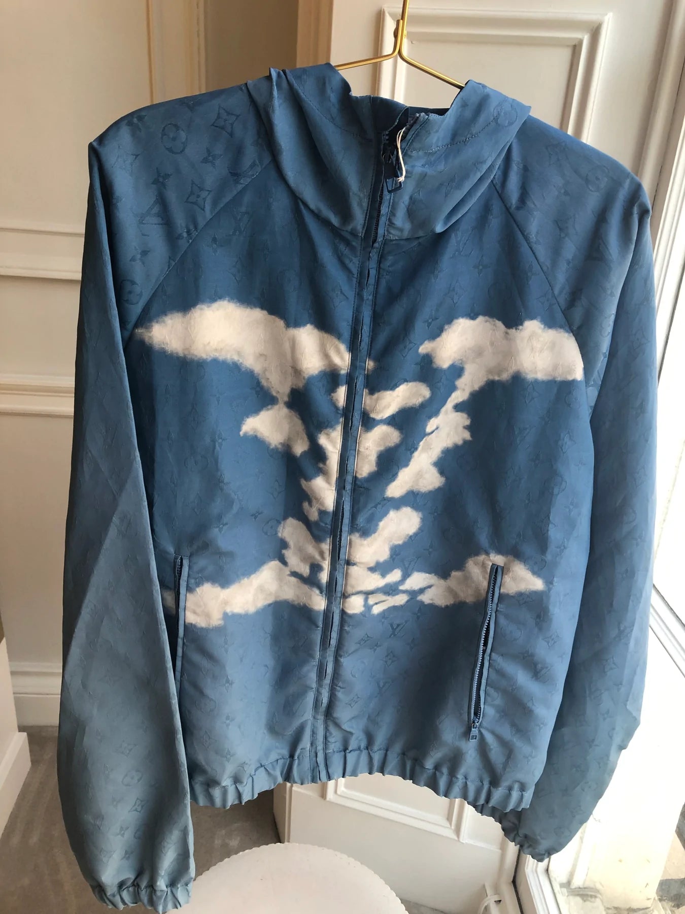 Louis Vuitton Cloud Windbreaker Jacket Blue